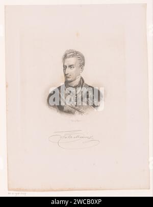Portrait van Klemens Wenzel Lothar, Prince of Metternich, Karl Eduard ...
