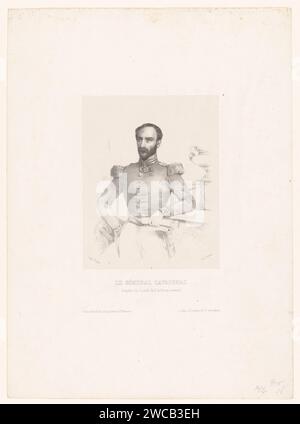 Portret van Louis-Eugène Cavaignac, Emile Pierre Pichard, after ...