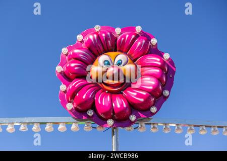 Fairground rides at Sydney Royal Easter Show Stock Photo - Alamy