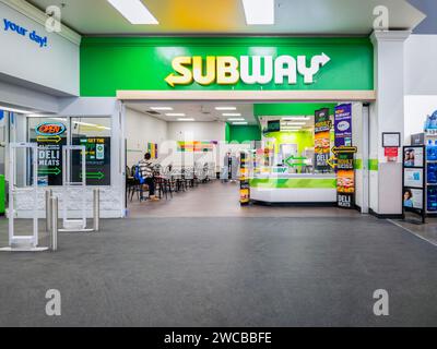 New Hartford, New York - Nov 27, 2023: Close-up view of Grab & Go ...