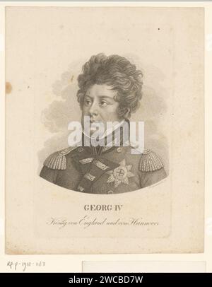 Portrait of George IV, 1840 Stock Photo - Alamy