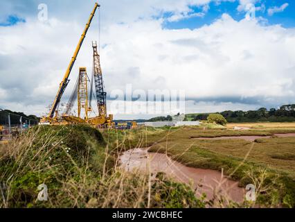 lower Otter River Restoration Project. Otter Head Stock Photo - Alamy