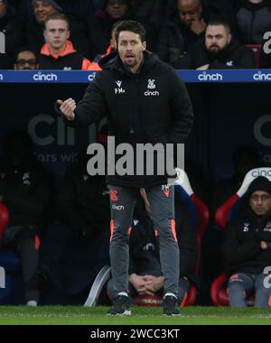 Paddy McCarthy Crystal Palace assistant manager. - Crystal Palace v ...