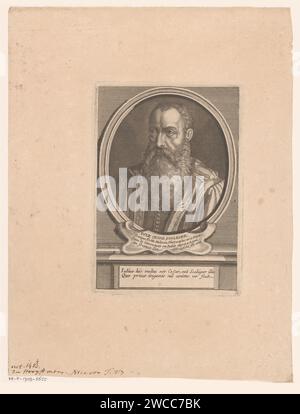 Portret Van Julius Caesar Scaliger, Hendrick Goltzius, 1900 - 1917 ...