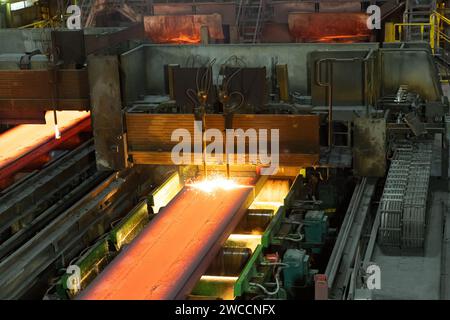 Dunkirk, France. 15th Jan, 2024. Illustration of ArcelorMittal steel ...