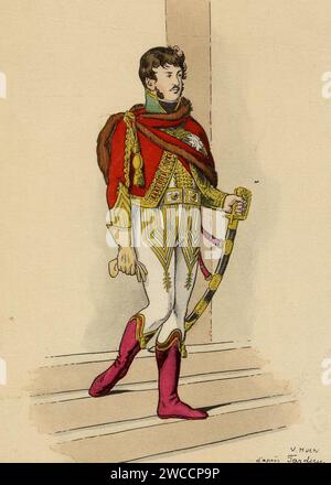 Murat à Tilsitt - juillet 1807 Stock Photo - Alamy