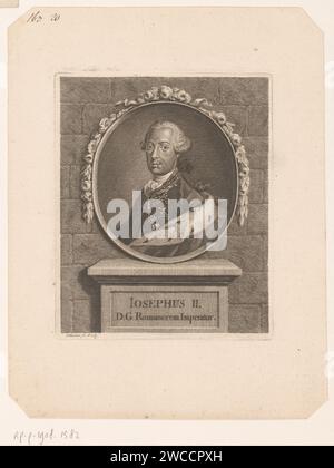 Portrait of Joseph II, German Keizer, Carl Hermann Pfeiffer (Possible ...