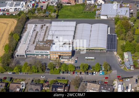 Aerial view, Herne Castrop-Rauxel depot, Börnig, Herne, Ruhr area ...