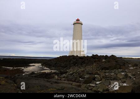 Akranes Lighthouse is a lighthouse in Akranes, Vesturland region ...