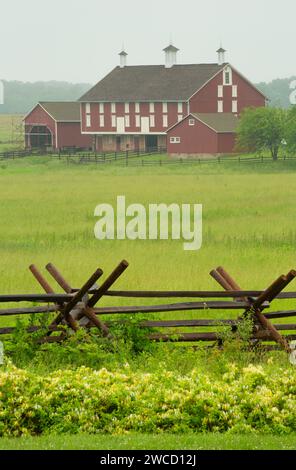 The Codori Farm, Gettysburg National Military Park, Pennsylvania, USA ...