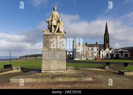 War memorial, Largs, Scotland, UK Stock Photo - Alamy