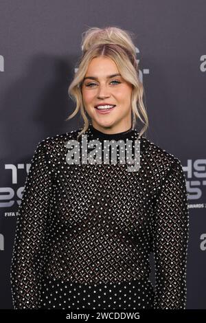 Alessia Russo arrives on the Green Carpet ahead of The Best FIFA ...