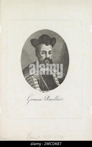 Portret Van Giovanni by Bernardo Rucellai, Francesco Allegrini, After ...