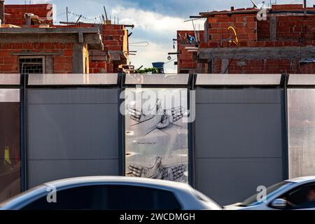Complexo da Mare, a massive network of favelas that sits alongside the ...