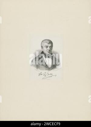 Portrait of an unknown man, Johann Heinrich Lips, 1768 - 1817 print ...