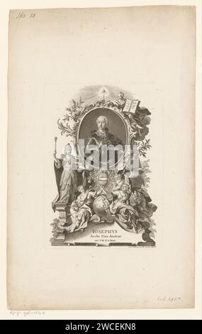 Portrait of Joseph II, German Keizer, Carl Hermann Pfeiffer (Possible ...