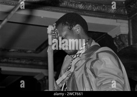 The Bhundu Boys perform at a pub in Nottingham's Lace Market in 1986 ...