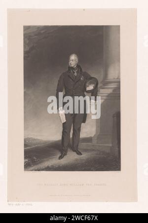 Portrait of William IV Hendrik, king of Great Britain and Hannover ...