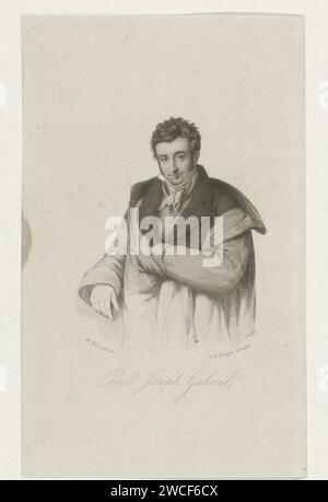 Portrait of Paul Joseph Gabriel, Johannes Philippus Lange, After ...