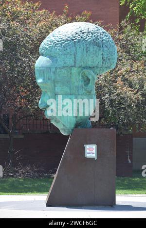 Charlie Parker statue in the historic 18th and Vine District in Kansas ...