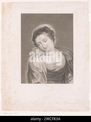 Virgin Maria, Erin Corr, After Peter Paul Rubens, 1832 print paper ...