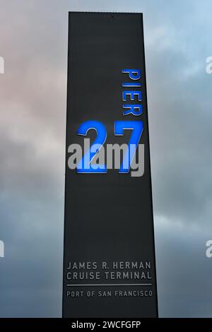 James R Herman Cruise Terminal, Pier 27, San Francisco, CA Stock Photo ...