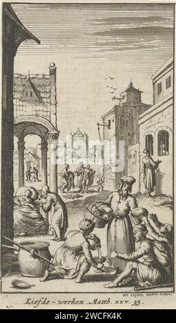 Parable of the wise and foolish virgins, Jan Luyken, 1712 print Amsterdam paper etching the wise ...