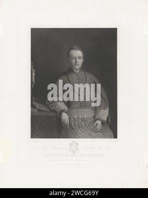 Portrait of Franciscus Jacobus van Vree, bishop of Haarlem, Dirk ...