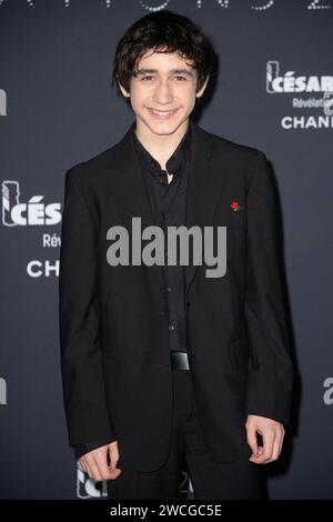 Milo Machado-Graner attending the Cesar Revelations 2024 in Paris ...