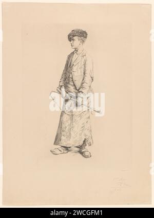 The Smiding, Auguste Danse, 1882 print paper etching / drypoint smith ...
