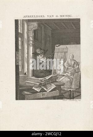 This image shows the figure of Gabriel in a professional photostudio ...