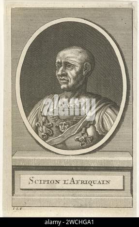 Portrait of Publius Cornelius Scipio Africanus (235-183BC) (Scipio the ...