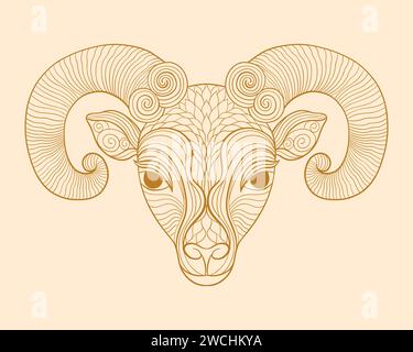 Zodiac sign according to the horoscope is Capricorn. Goat capricorn ...