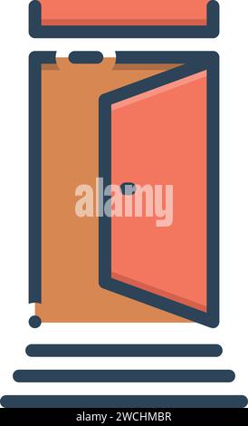 Icon for door,portal Stock Vector Image & Art - Alamy