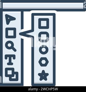 Icon for toolbar,definition Stock Vector Image & Art - Alamy