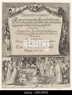 Cartoon on De Roman Church, Anonymous, Anonymous, 1500 - 1599 print ...