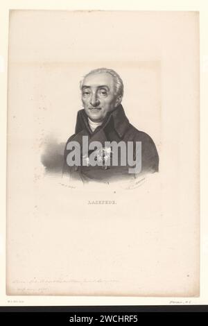 Portret van Bernard -Germain de Lacépède, Anonymous, Mademoiselle ...