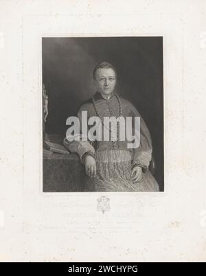 Portrait of Franciscus Jacobus van Vree, bishop of Haarlem, Dirk ...