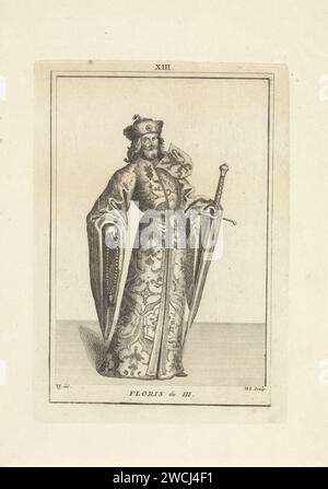 Floris I, Count of Holland, by Hendrik van Heessel Stock Photo - Alamy