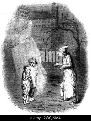 A Christmas Carol Ignorance and Want Stock Photo - Alamy