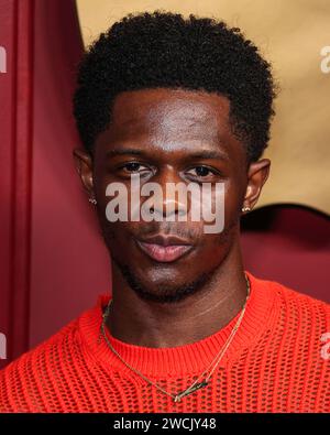 Josiah Cross arrives at the Apple TV+'s Primetime Emmy Party held at ...