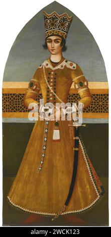 Portrait of Abbas Mirza Qajar Stock Photo - Alamy