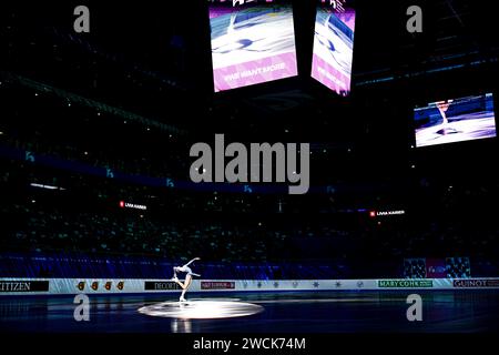 Livia KAISER (SUI), during Exhibition Gala, at the ISU European Figure ...