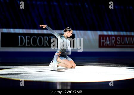 Livia KAISER (SUI), during Exhibition Gala, at the ISU European Figure ...