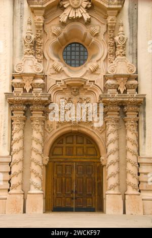 Casa del Prado doors, Balboa Park, San Diego, California Stock Photo ...