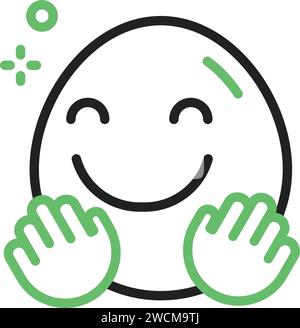 Hugging Face icon vector image Stock Vector Image & Art - Alamy