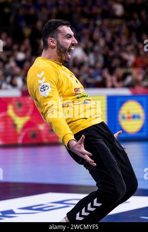 Montenegro, 16/01/2024, Nikola Matovic (Montenegro, #1) jubelt MEN?S ...