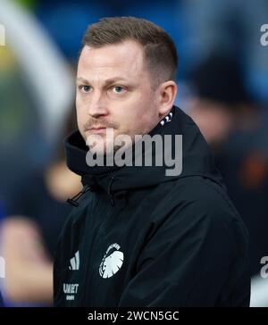 FC Copenhagen manager Jacob Neestrup during a press conference at the ...