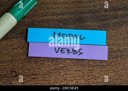 Concept of Topic write on sticky notes isolated on Wooden Table Stock ...
