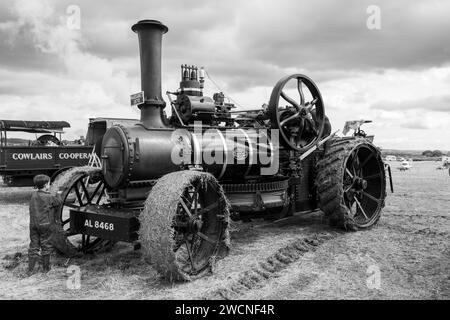 Steam traction engine from 1870: Thomson's Road-Steamer and Coal ...
